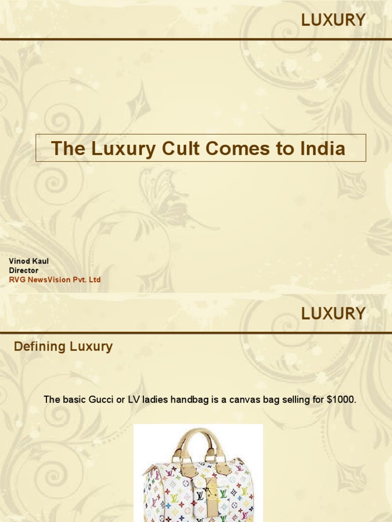 Luxury Presentation | PDF | Luxury Goods | Luxury Brands