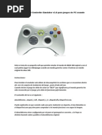 Configura Joysticks como Xbox 360 | PDF | Informática