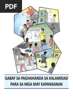 Tagalog DISASTER PREPAREDNESS ALL HAZARD | PDF