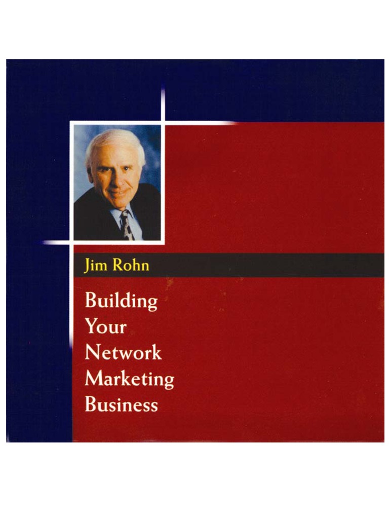 Advanced Rohn Building Your Network Marketing1 | PDF | Copyright | E Books