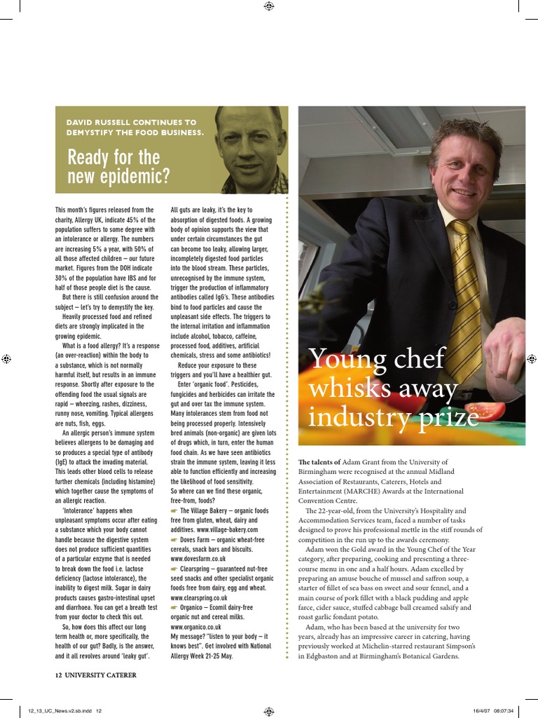 "Ready For The New Epidemic?" - Prof. David Russell - May 2007 | PDF ...