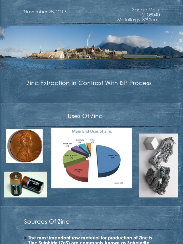 12108040-Zinc Extraction in contrast With ISP Process.pdf | Zinc ...