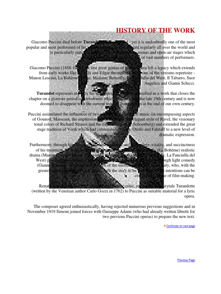 History of The Work | PDF