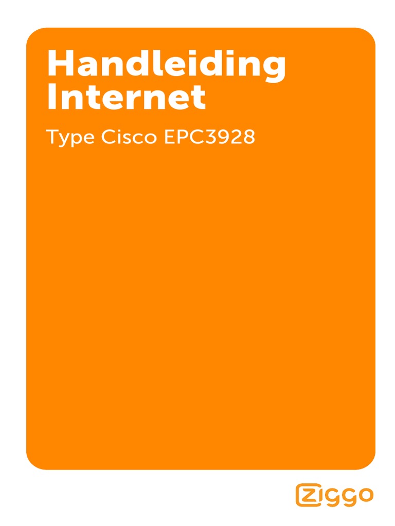 Handleiding Internet Cisco EPC3928 Tcm14 35495 | PDF