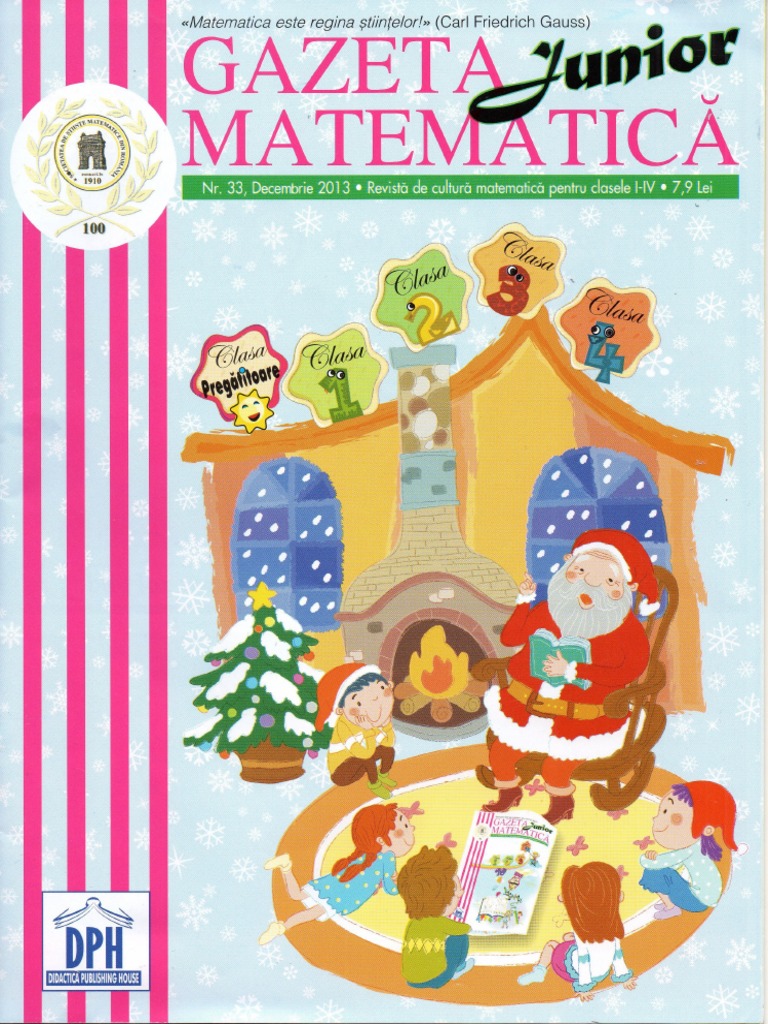Carti Gazeta - Matematica.junior Nr. 33.dec. Cls.1 4 .TEKKEN | PDF