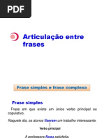 Frase Simples e Complexa | PDF | Linguística | Sintaxe