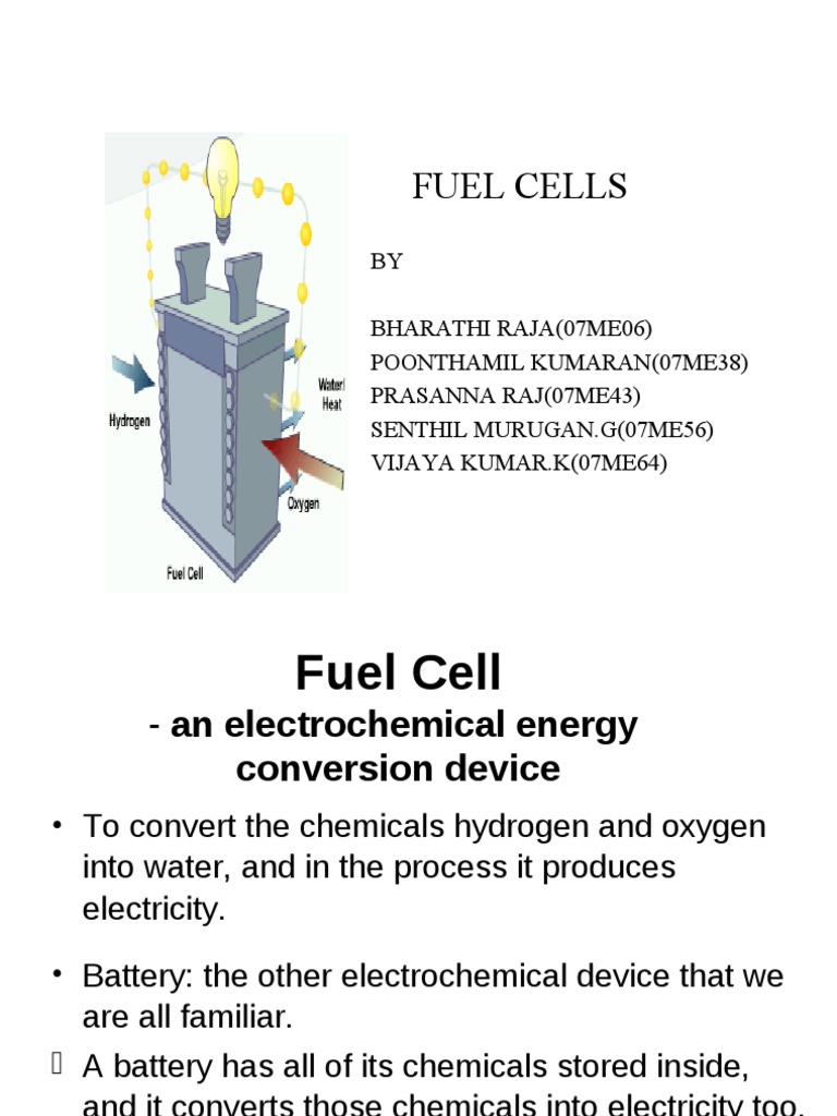 Fuel Cell | PDF | Fuel Cell | Battery (Electricity)