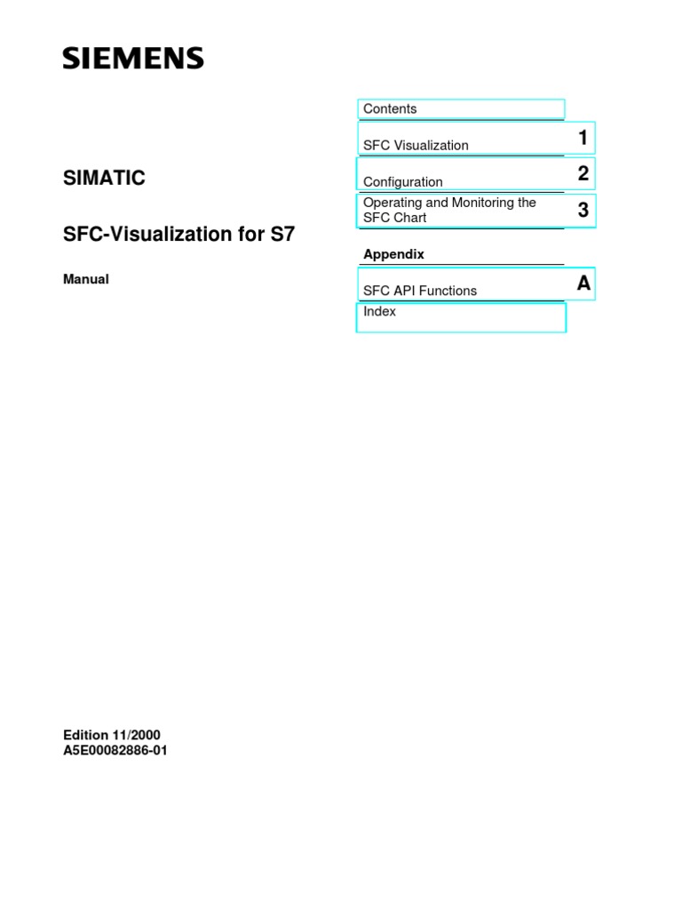 Simatic Sfc-Visualization For s7 | Download Free PDF | Dialog Box | Button (Computing)