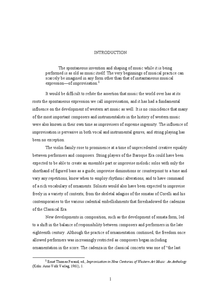 Baroque Ornamentation and Improvisation | PDF | Composers | Classical Music