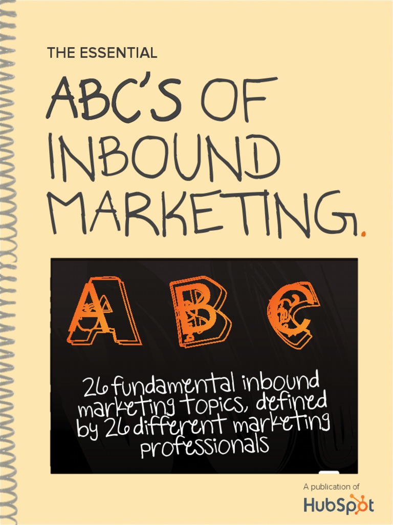 Abcs of Inbound Marketing | PDF | Html | Search Engine Optimization