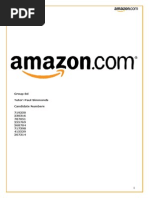 Amazon Strategic Plan | PDF | Retail | Strategic Management