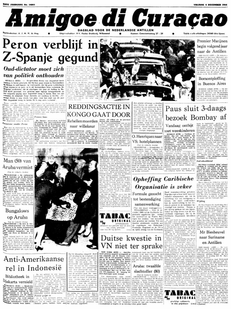 Amigoe Di Curacao DDD - 010462225 | PDF