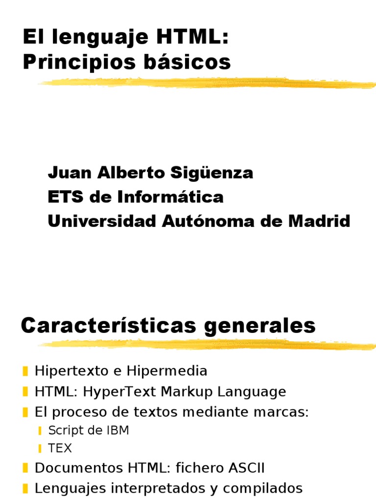 Introducción a HTML: Fundamentos y Etiquetas | PDF | HTML | Hipervínculo