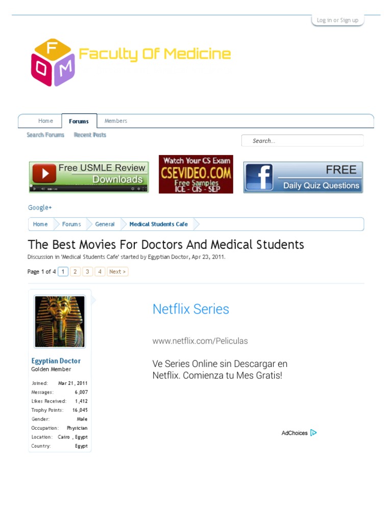 The Best Movies For Doctors and Medical Students - Fac Medicine ...