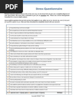 Coping Styles Questionnaire | PDF | Coping (Psychology) | Social Psychology