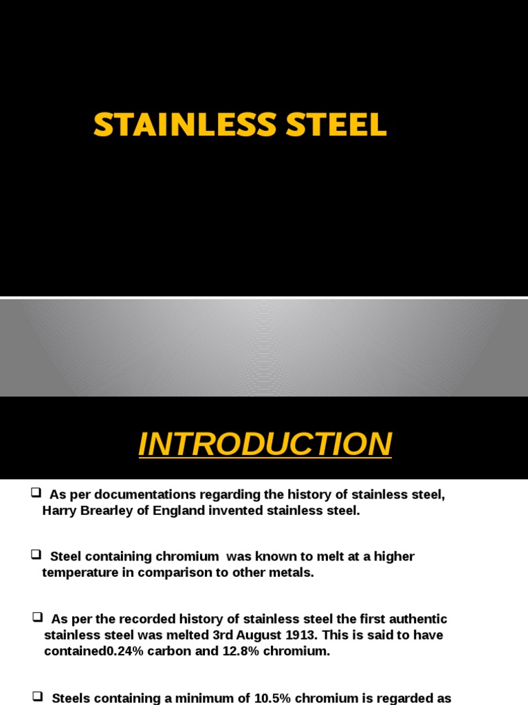 Stainless Steel | PDF | Stainless Steel | Steel