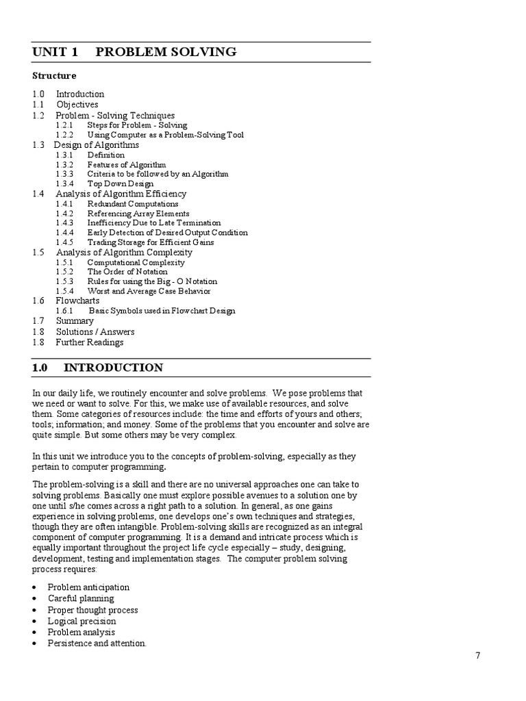 MCS 011 | PDF | Computer Program | Programming