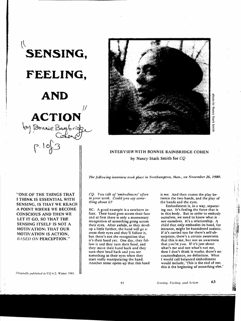 Sensing Feeling | PDF | Mind | Senses