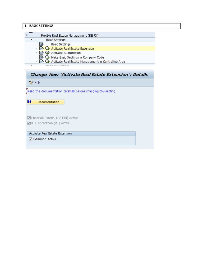 Sap Flexible Real Estate | PDF
