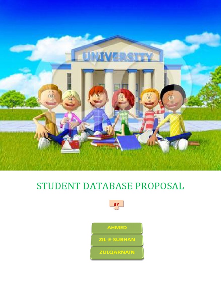 Student Database Proposal | PDF | Databases | Information Management