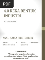 Makalah Ergonomi Dan Faal Kerja | PDF