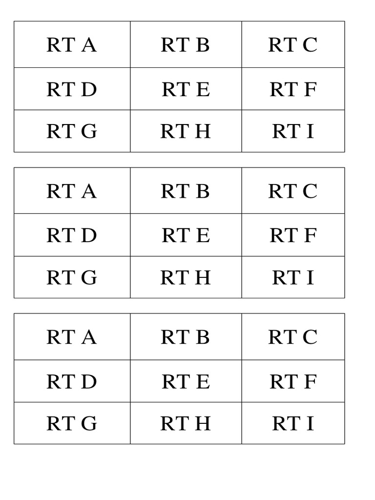 Rta RTB RTC RTD Rte RTF RTG RTH Rti | PDF