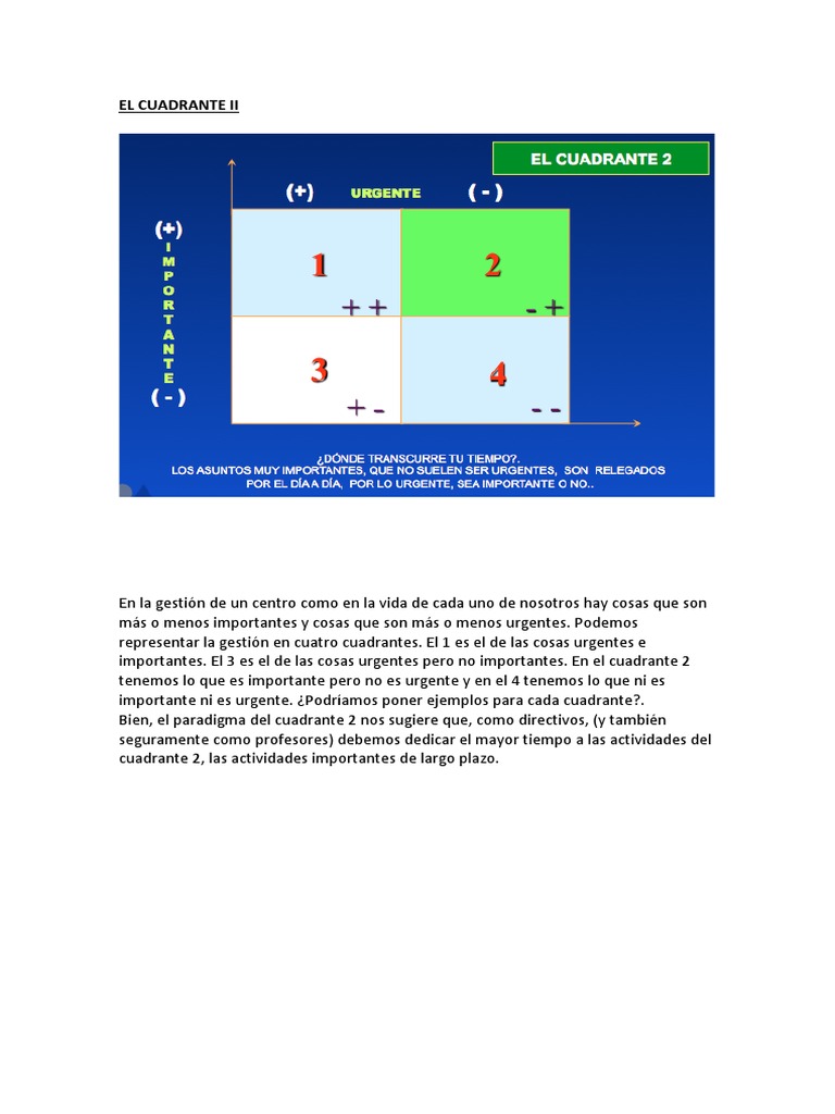 El Cuadrante Ii PDF | PDF | Science | Ciencia filosófica