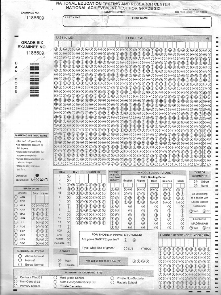Front NAT Name Grid As 2013 | PDF