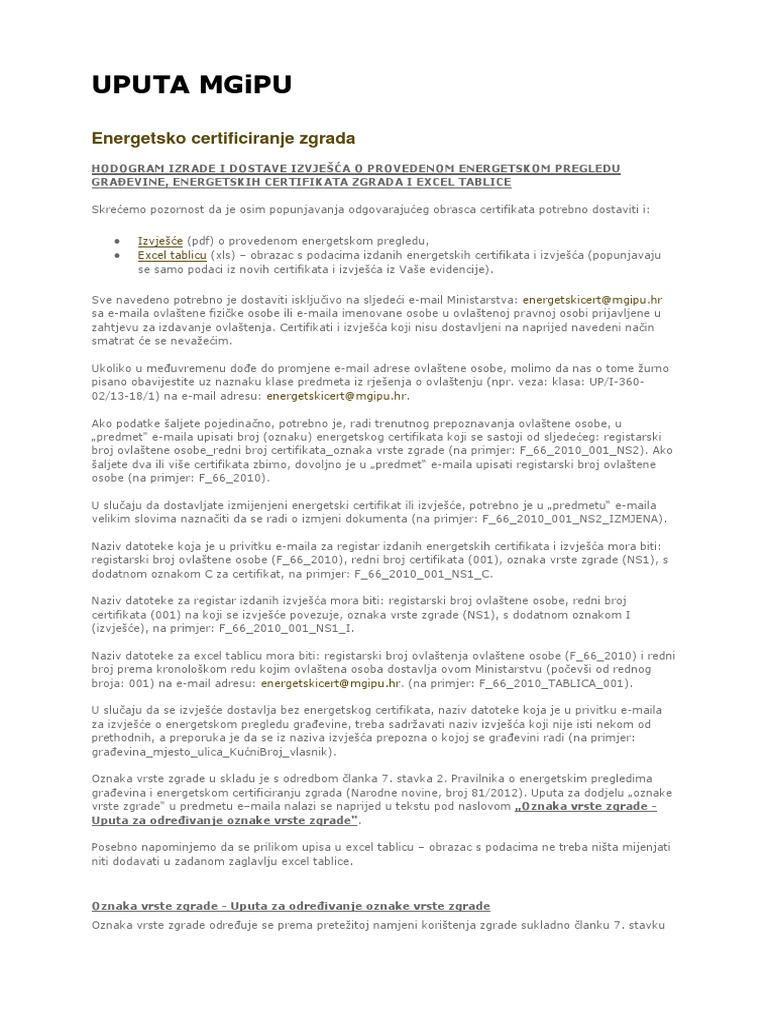 UPUTA - Sa Stranica MGiPU | PDF