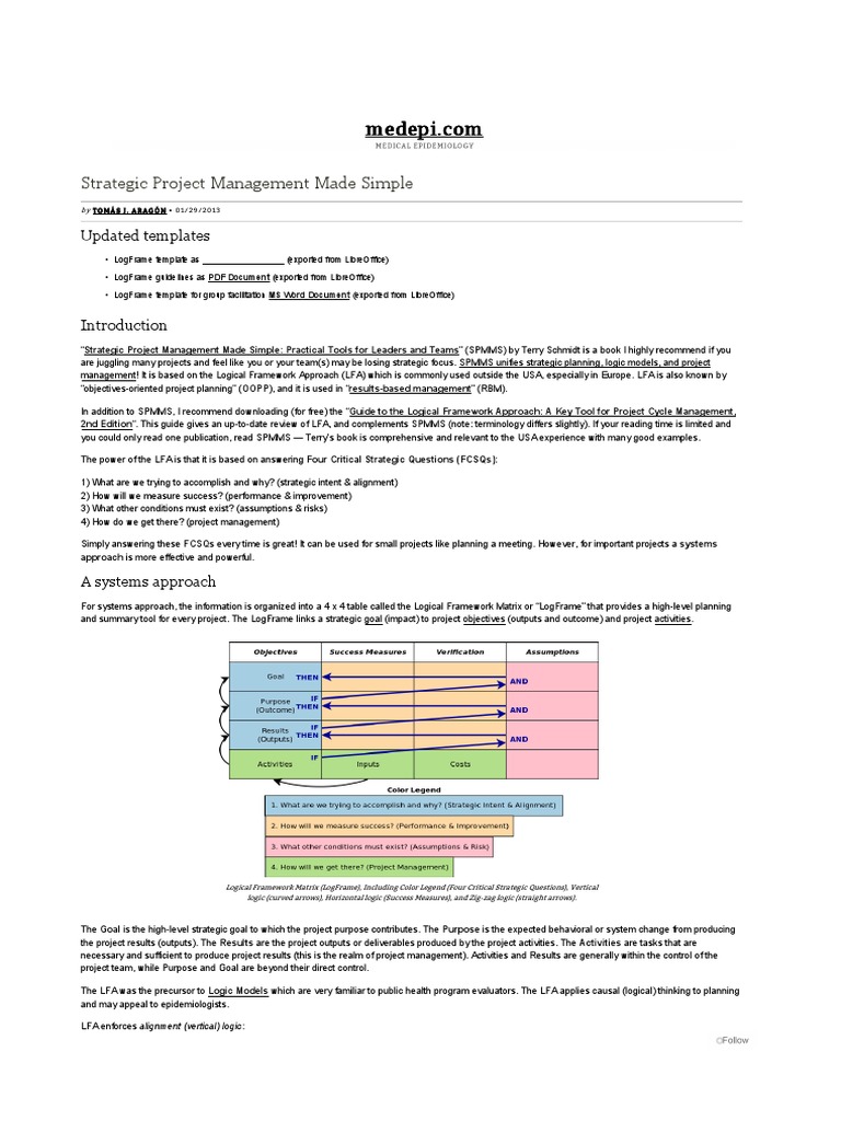 Strategic Project Management Made Simple | PDF