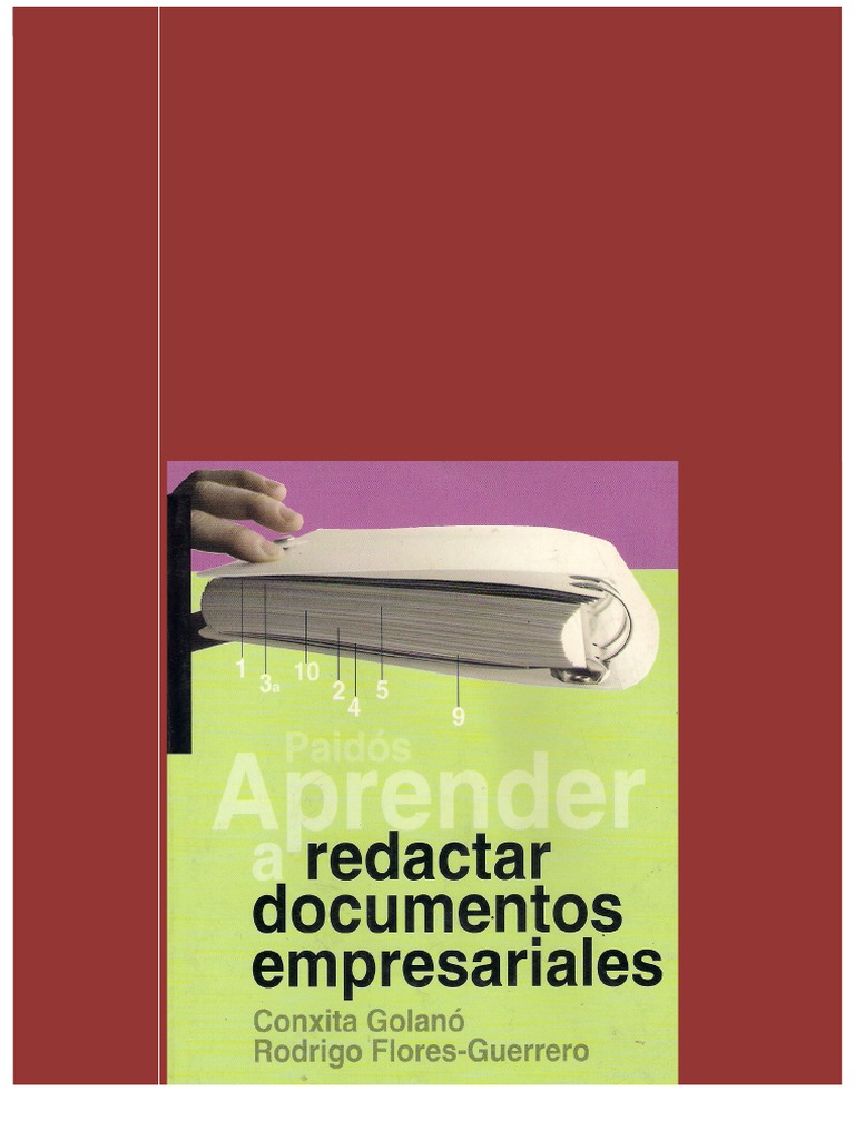 Aprender A Redactar Documentos Empresariales (2 Capítulos) | PDF ...
