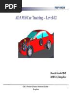 Adams Car Tutorial | PDF | Graphical User Interfaces | Steering