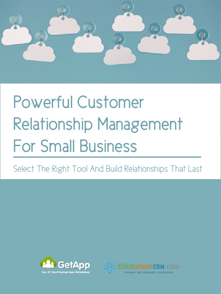 Customer Relationship Management Small Business | PDF | Customer ...