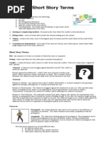 Elements of A Short Story (Grade 8) | PDF | Narration