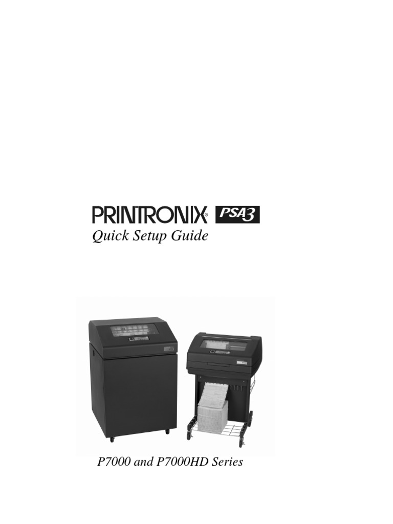 Printronix P7000 User Guide | PDF | Electrical Connector ...