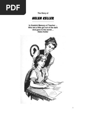 Anne Sullivan E Helen Keller Em Cores