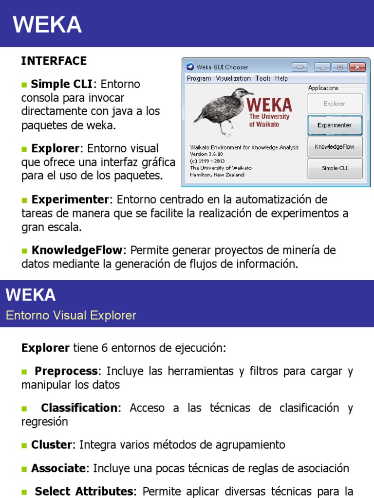 Manual Weka PDF | PDF | Programación de computadoras | Ciencias de la Computación