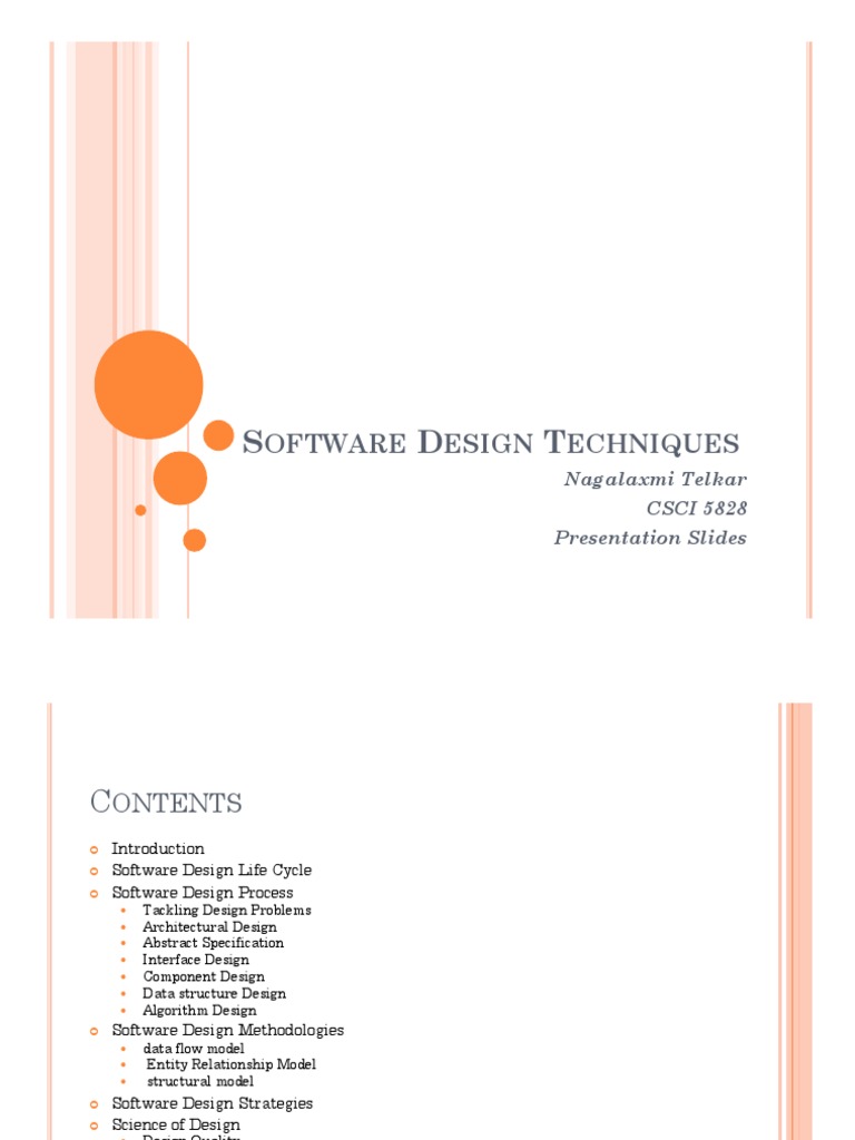 Software Design | PDF | Software Development Process | System