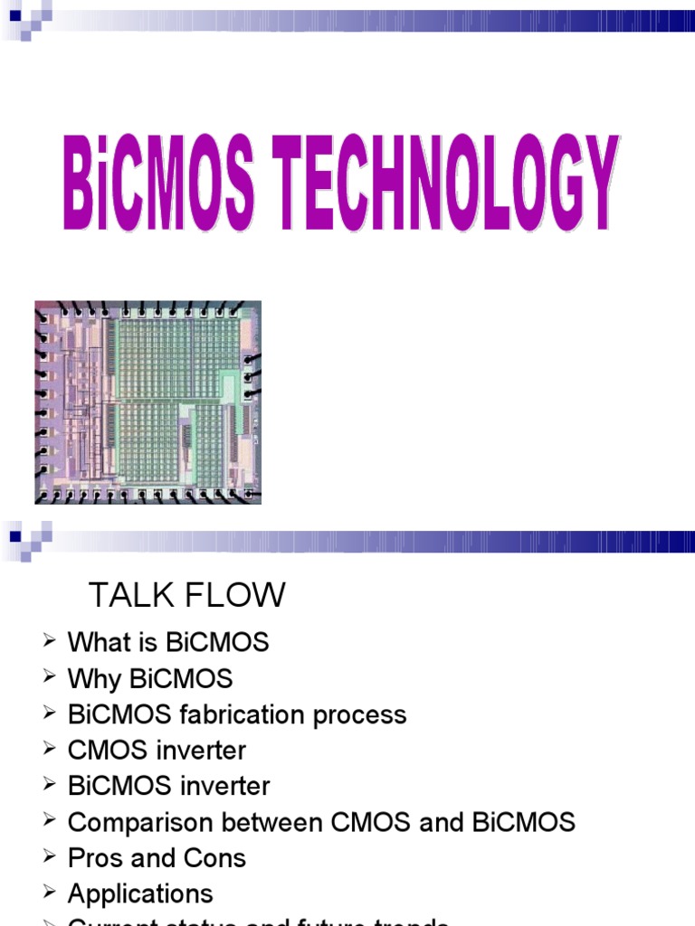 Bi Cmos Technology | PDF | Cmos | Integrated Circuit