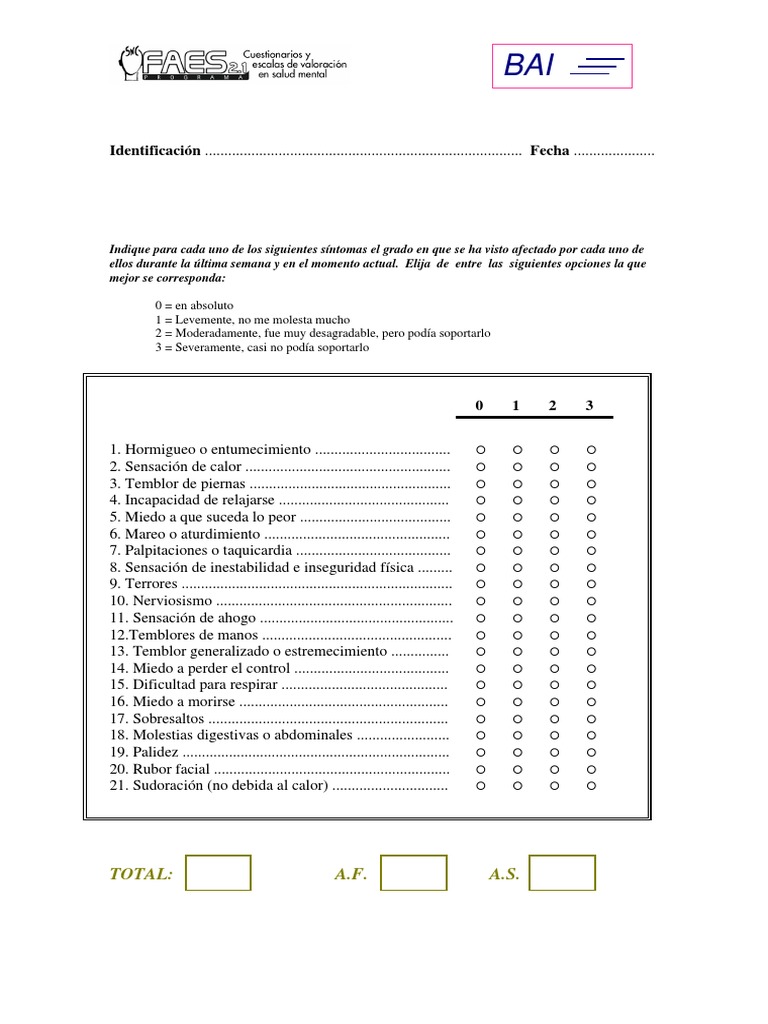 BAI - Test | PDF | Historia