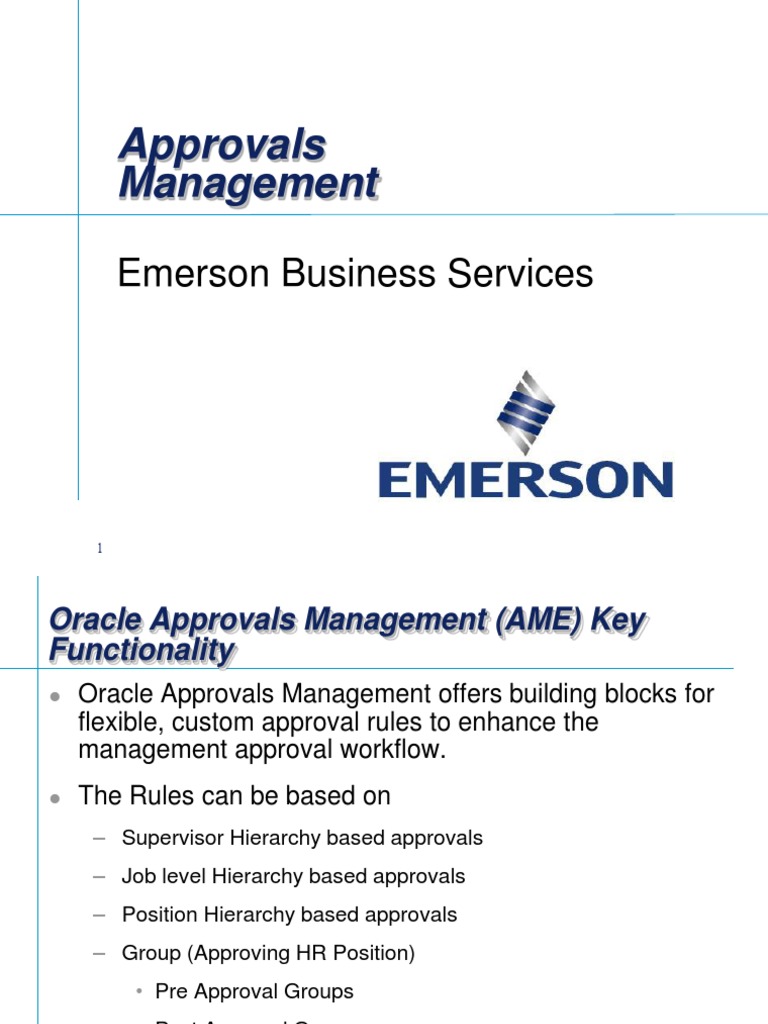 Ame Presentation | PDF | Financial Transaction | Hierarchy
