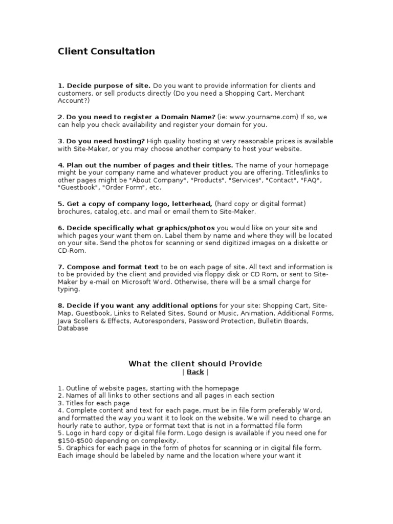 Website Content Worksheet | PDF | Websites | Web Page