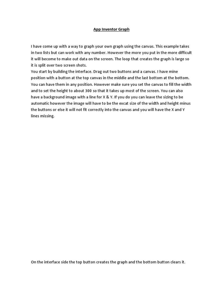 App Inventor Graph | Download Free PDF | Cartesian Coordinate System ...