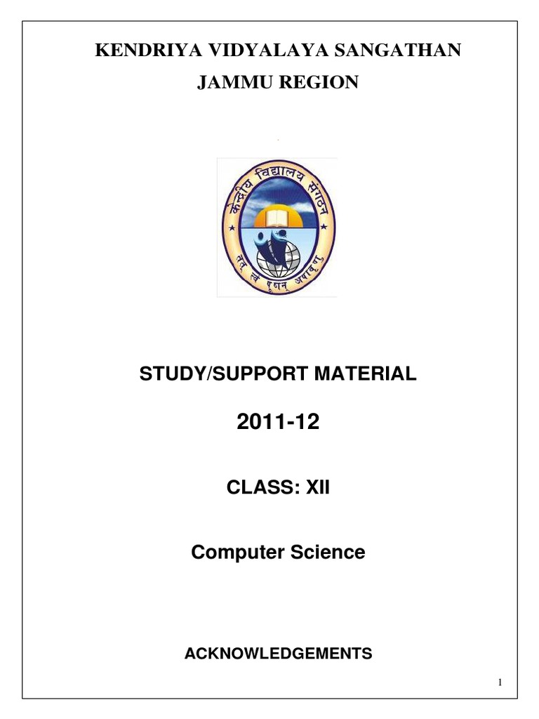 Computer Science Pdf Class Computer Programming Constructor Object Oriented Programming