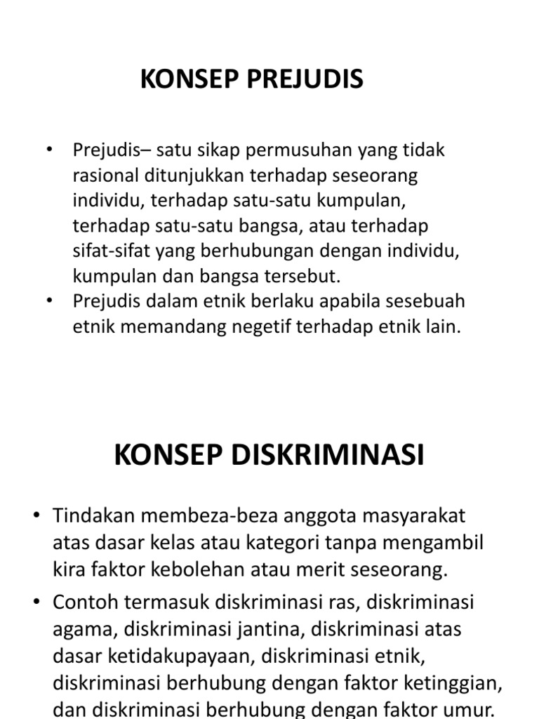 Prejudis | PDF | Politik