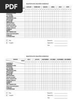 2-Hour Turning Schedule Chart | PDF