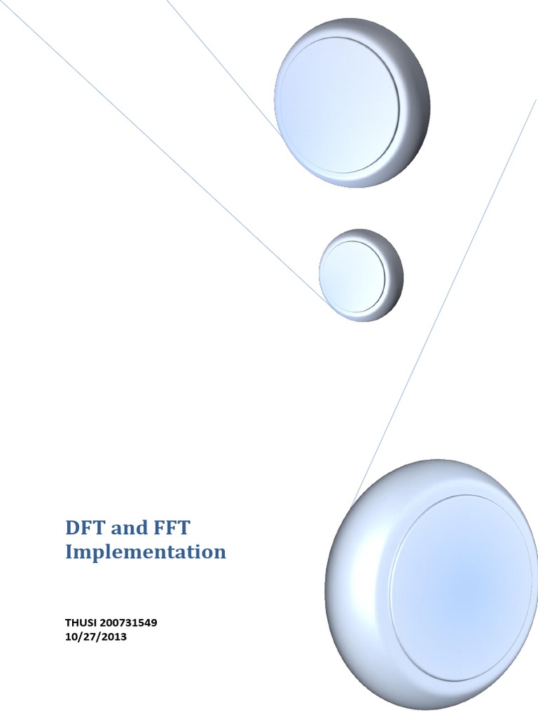 DFT and FFT Implementation in MATLAB | PDF | Discrete Fourier Transform ...