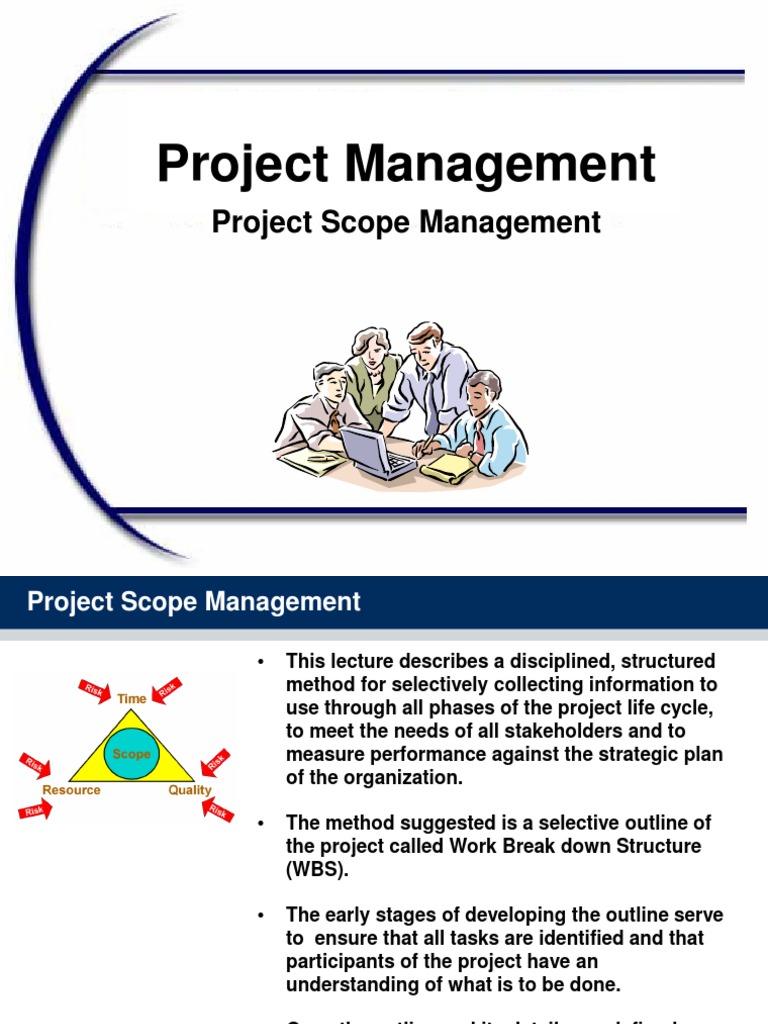 PM Chapter 06 Project Scope Management | PDF | Product Development ...