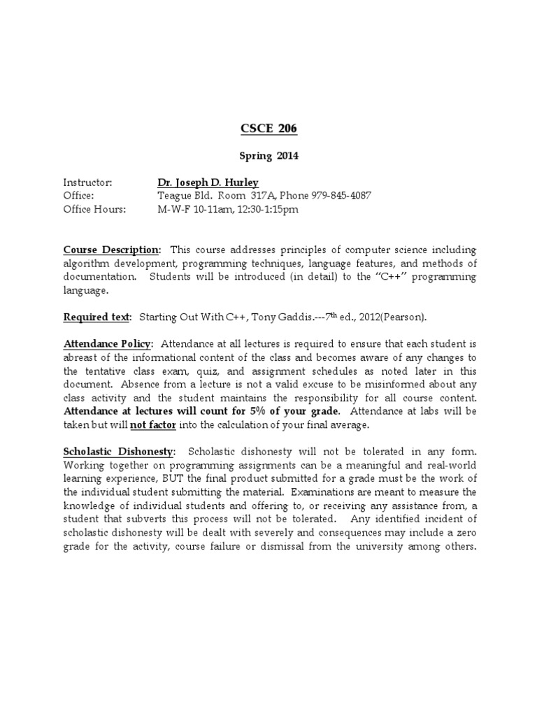 Csce 206 505 | Download Free PDF | Array Data Structure | Subroutine