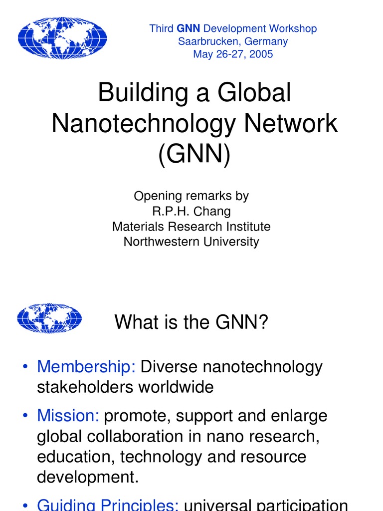 GNN3 - R.P.H. Chang, USA | PDF | Nanotechnology | Science, Technology ...